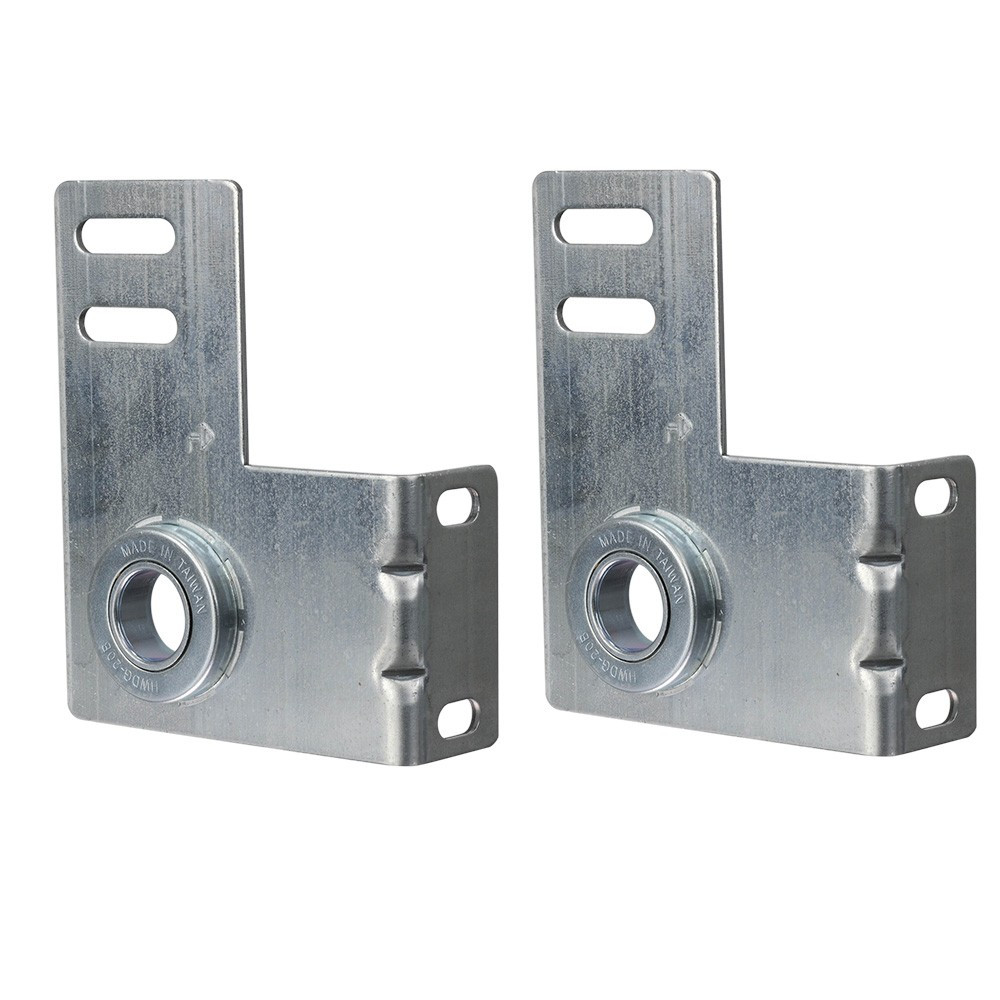 3-3/8" End Bearing Plate Pair with 1" Bearings – 11 Gauage