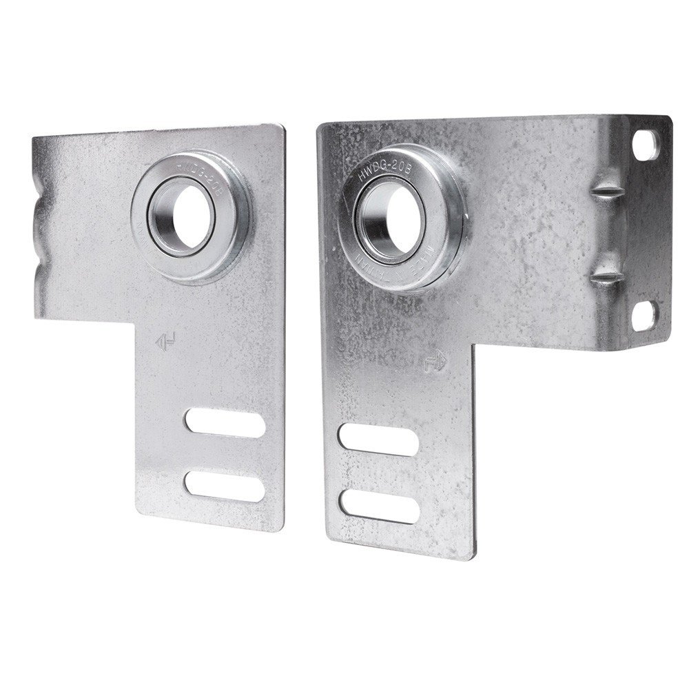 3-3/8" End Bearing Plate Pair with 1" Bearings – 11 Gauage