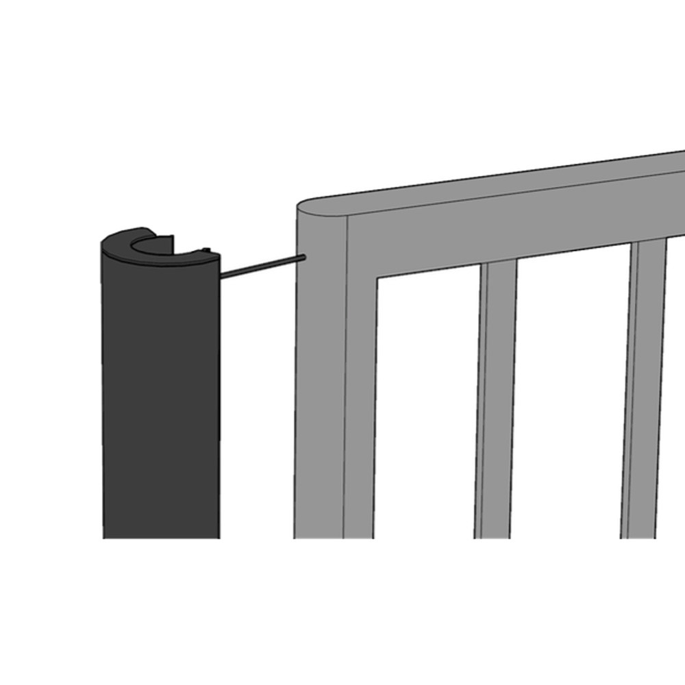 Sentir 92.20 RT Gate Safety Edge for 2" Posts by ASO