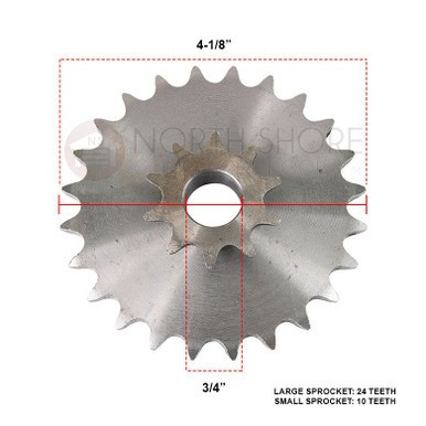 LiftMaster 15-10717 Sprocket Assembly OEM