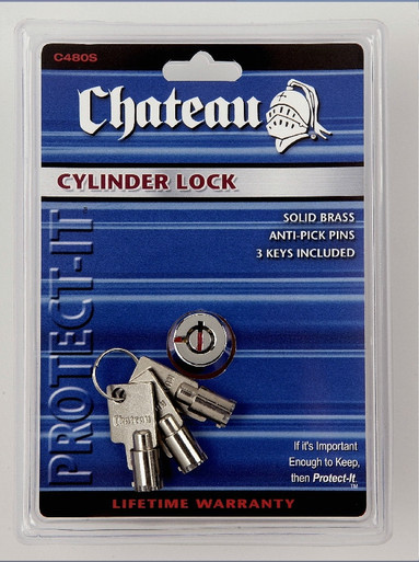 Chateau Short Milled Cylinder Bezel Lock – Storage