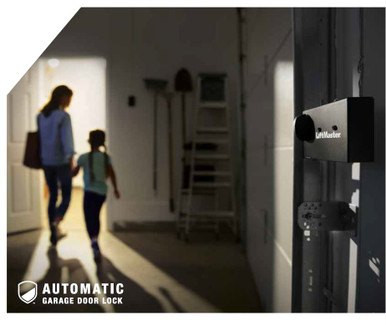LiftMaster 841LM Automatic Garage Door Lock | Secure Deadbolt with ...