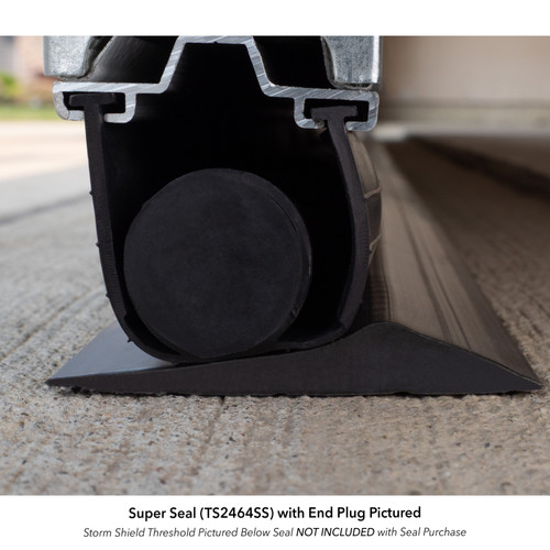 EPDM Garage Door Weather Seal T-End Rubber Bottom