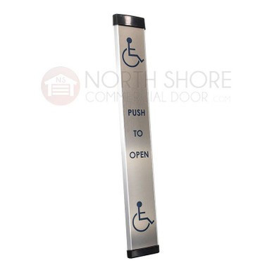 BEA 10LPR36HW Hard-Wired Low Profile ADA Push Plate