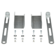 Janus Inside Bottom Bar Slide Latch – Pair for Steel Doors