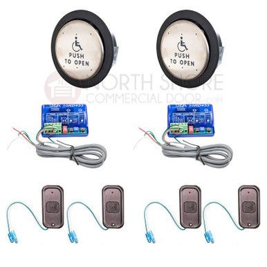 BEA Push Plate Package 2 – Dual Plate Installation Kit