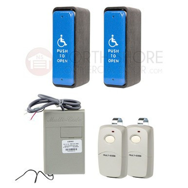 BEA Push Plate Package 4 – Dual Jamb-Style Door Access Kit