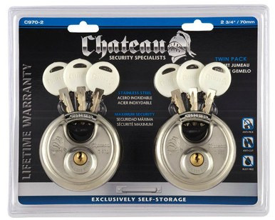 Chateau C-970 Disc Lock Twin Pack