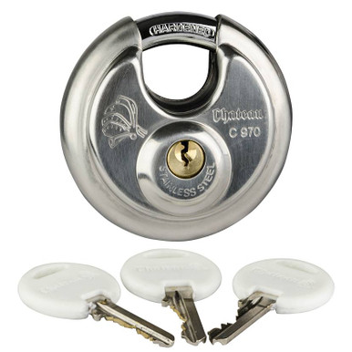 Chateau C-970 Disc Lock | Anti-Cut Storage Unit Lock