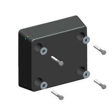 Copperloy SEL-04-00015 12"x13"x4" Molded Rubber Bumper (Standard)