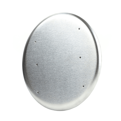 BEA 10PBR10 6" Round Plain Stainless Steel ADA Push Plate