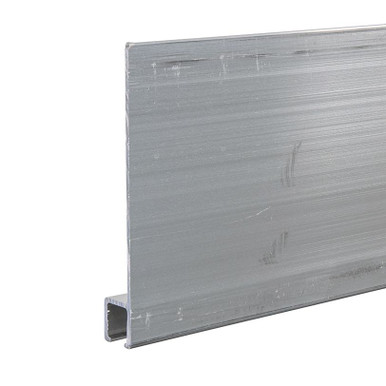 Straight Garage Door Seal Retainer – 4'6" Aluminum, Heavy-Duty