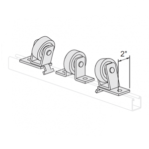 3 ROLLER ADJUSTABLE PIPE SUPPORT FOR 20" - 30" PIPE