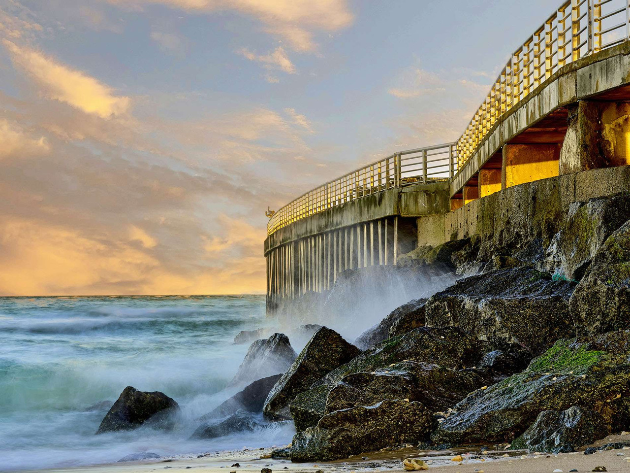 Sebastian Inlet | Crashing Waves by David Braun