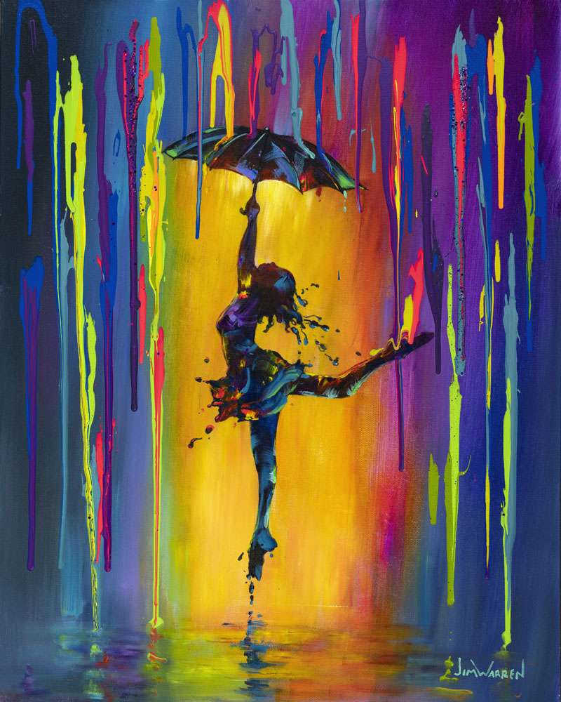 The Joy of Creating by artist Jim Warren