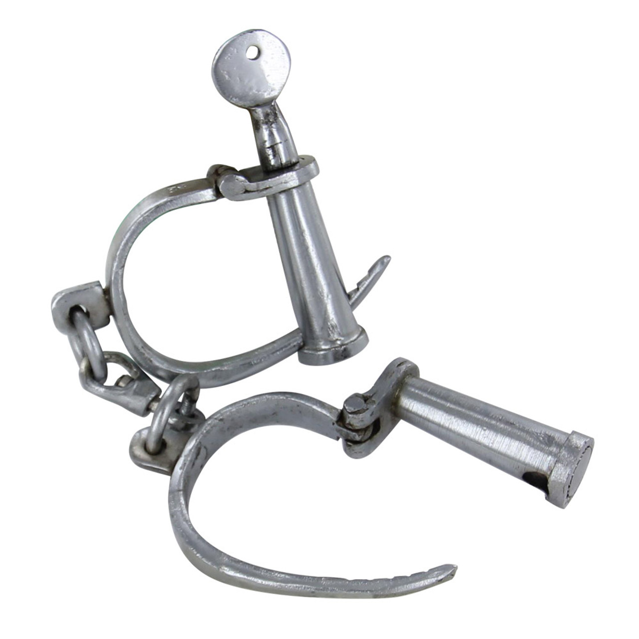 Medieval Handcuffs Dungeon Shackles Chrome Medieval Handcuffs Dungeon Shackles Chrome