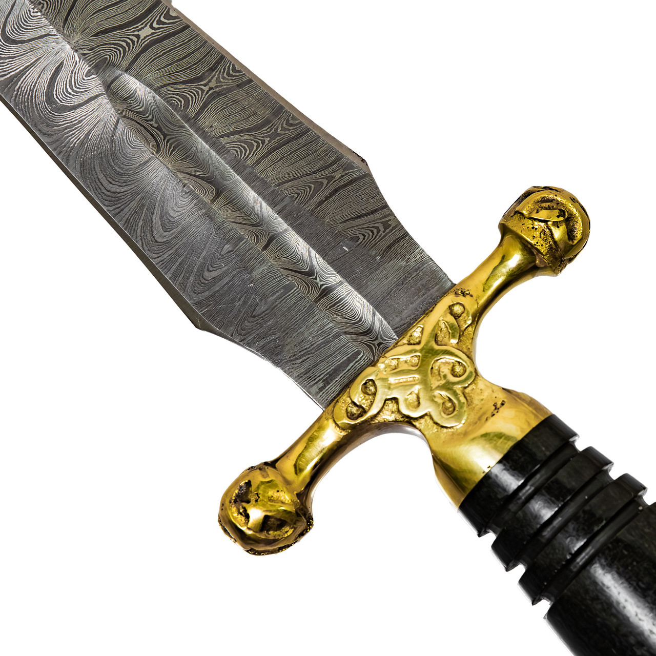 Noble Strategist Medieval Hand Forged Damascus Steel Templar Viking ...