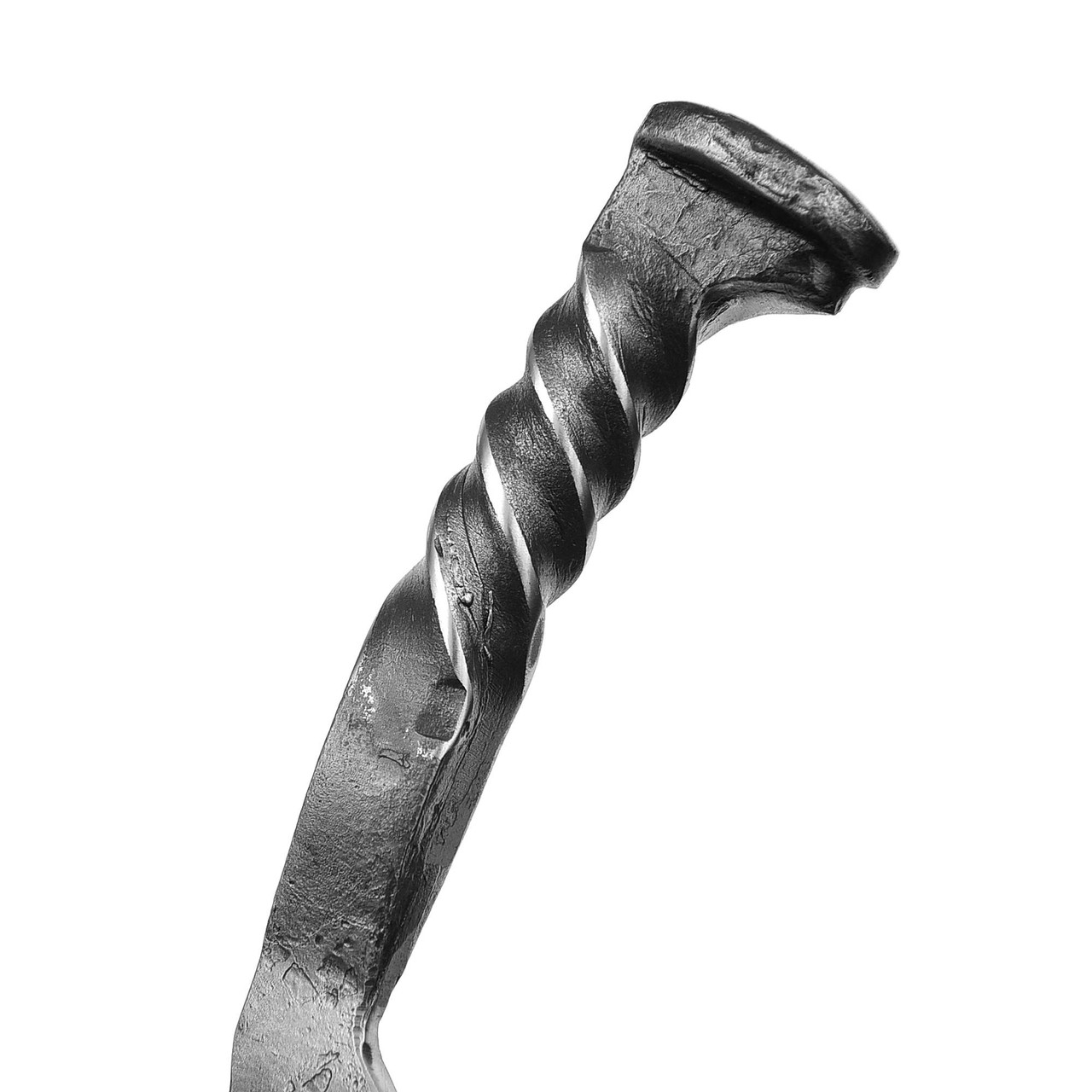 Sharp Arch High Carbon Steel Antiqued Finish Full Tang Twisted Handle ...