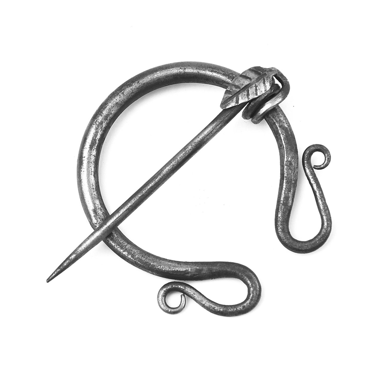 Hand-Forged Cloak Pins – Viking & Medieval Omega Fibula Brooch