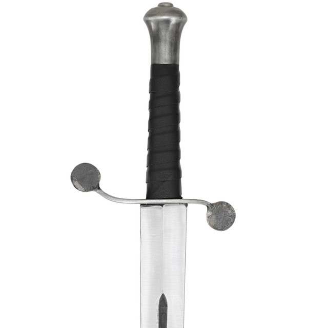 Premium High Carbon Spring Steel Sword – Double-Edged Blade, Full Tang ...