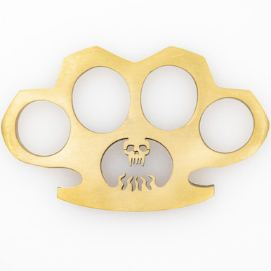 Creature Feature 100% Pure Brass Knuckles Wire Cut Design Paperweight ...