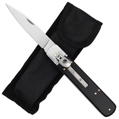 Total Immortal Automatic Stainless Steel Lever Lock Switchblade Knife ...