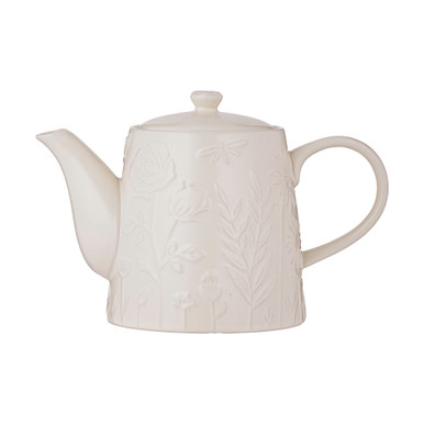 In The Meadow Cream Teapot, 15 x 23 x 13cm / 800ml - Mason Cash