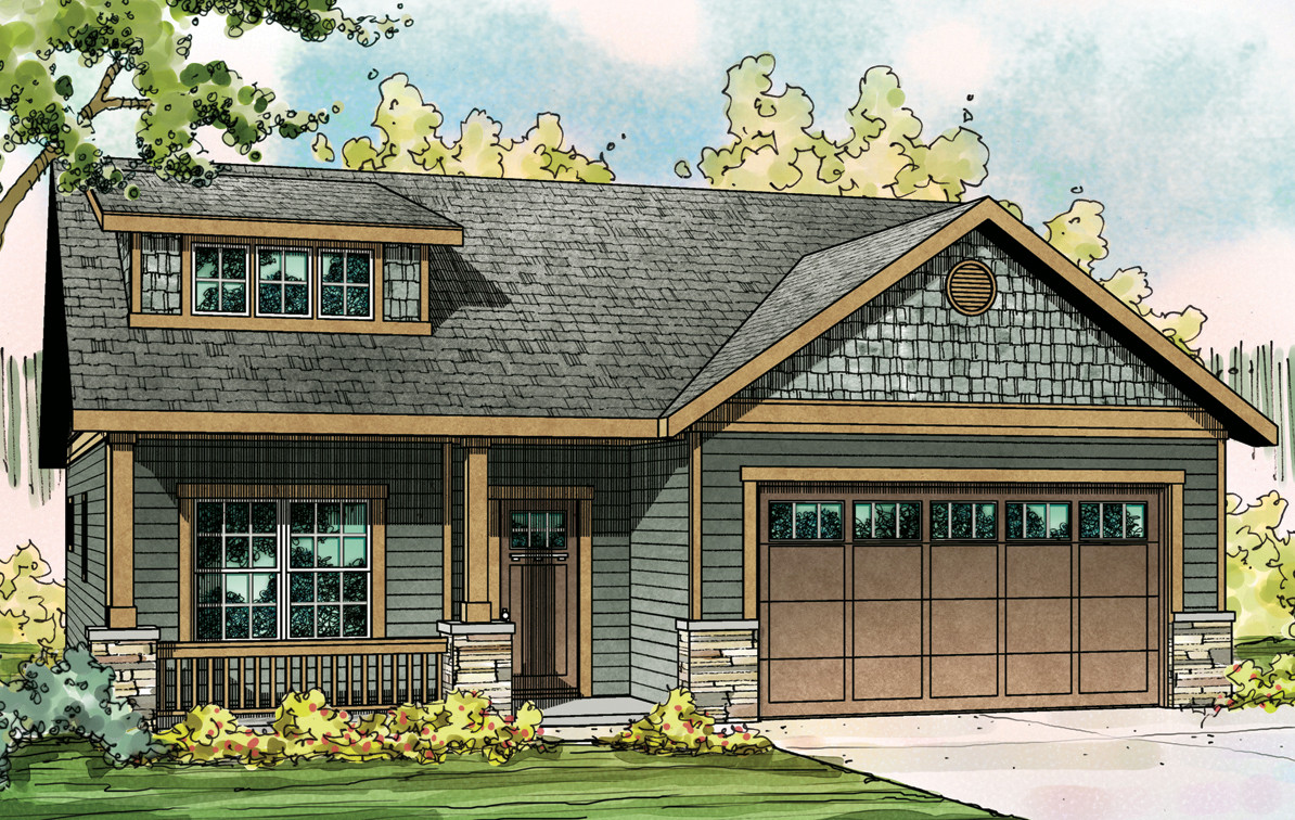 New House Plan: Cedar Ridge 30-855 - Associated Designs