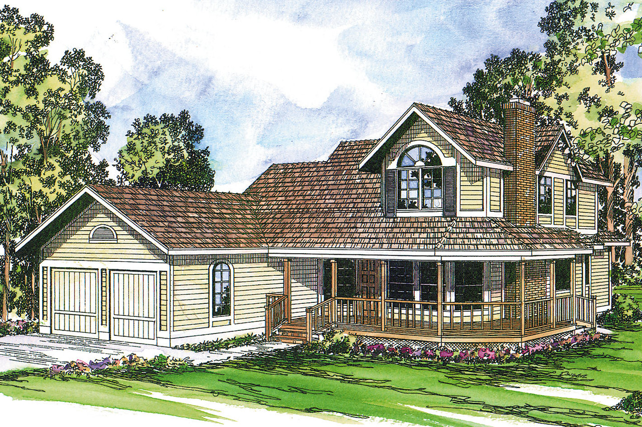 Country Corbin House Plan Extends a Warm Welcome - Associated Designs