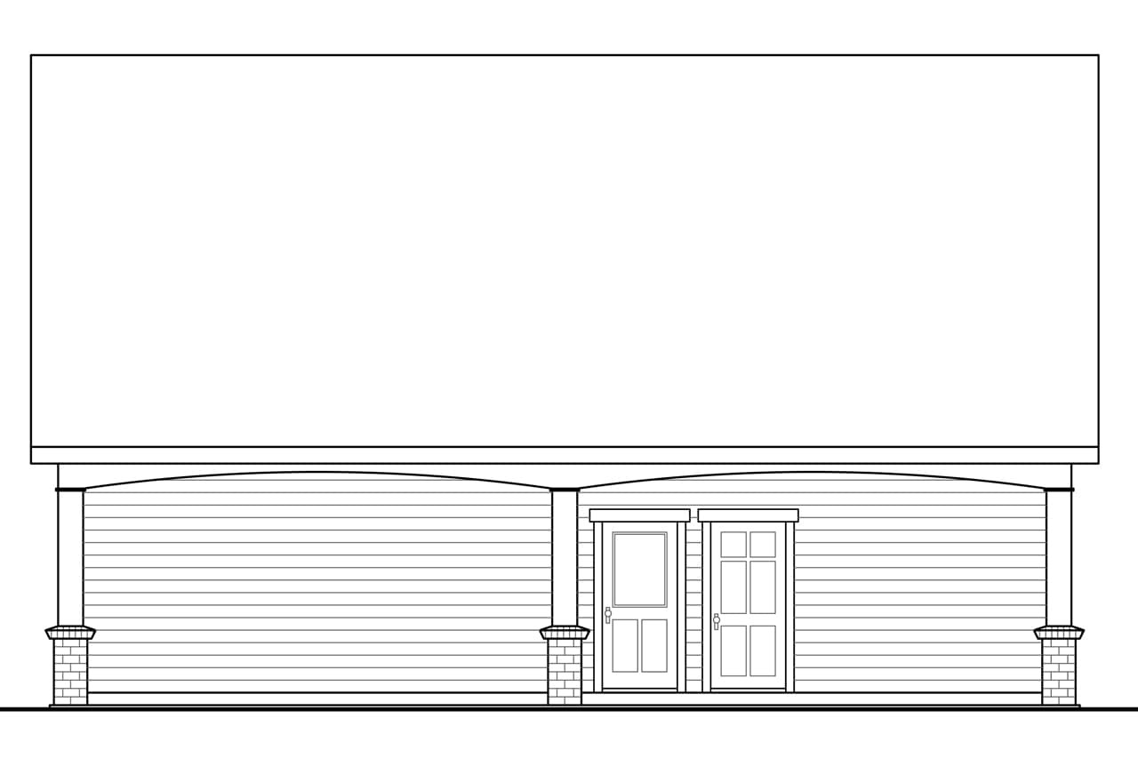 Traditional House Plans - 20-072 - Associated Designs