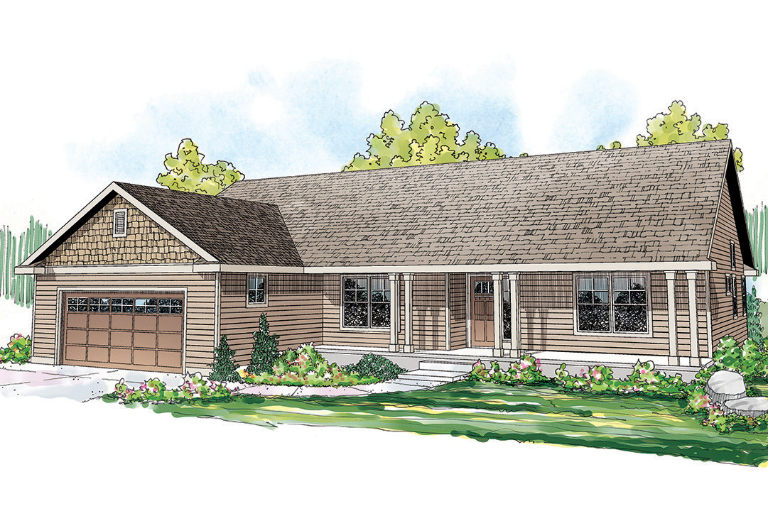 Modern Ranch Living: The Fern View Home Design - Associated Designs