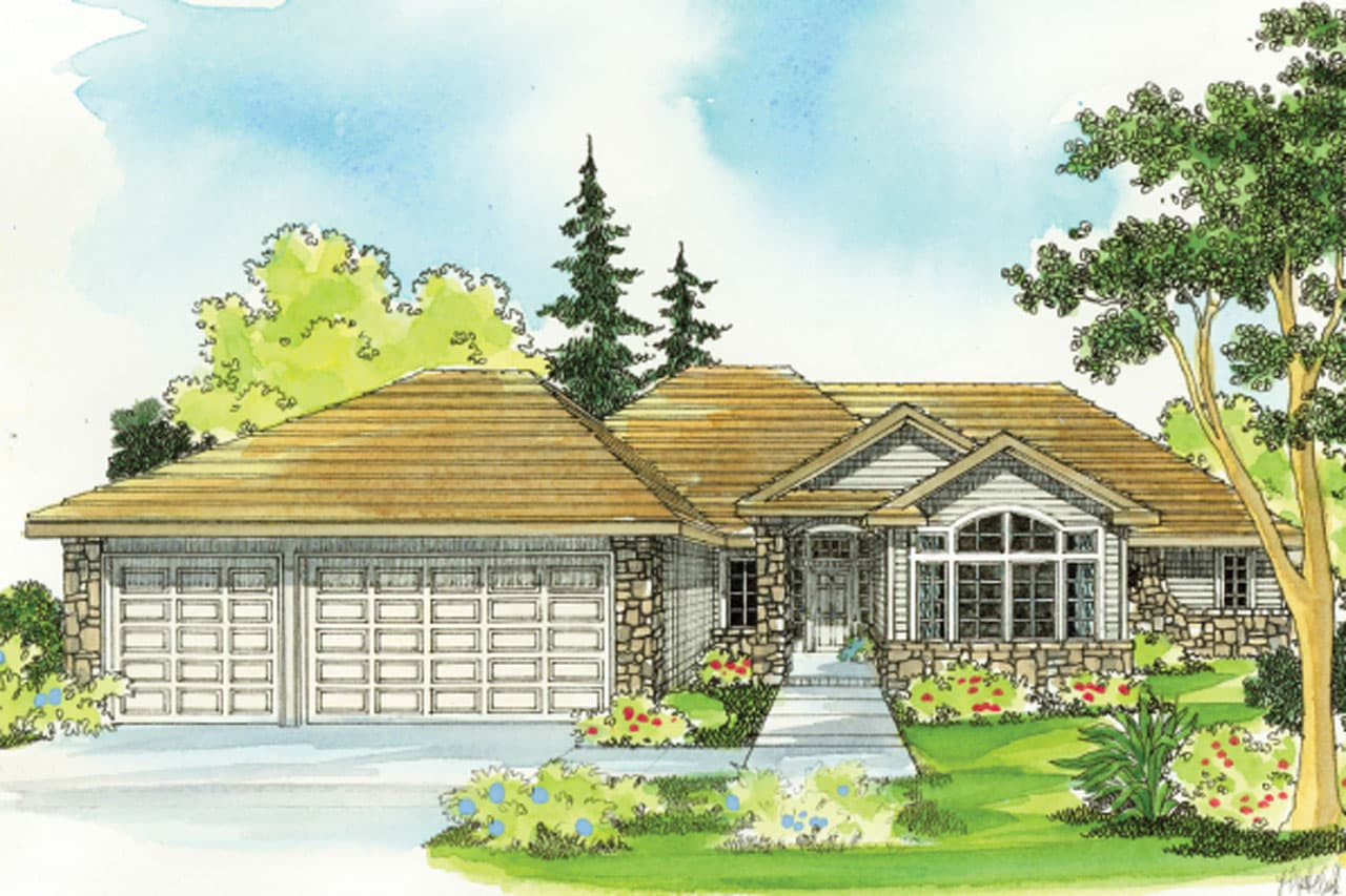 Traditional House Plans - 30-281 - Associated Designs