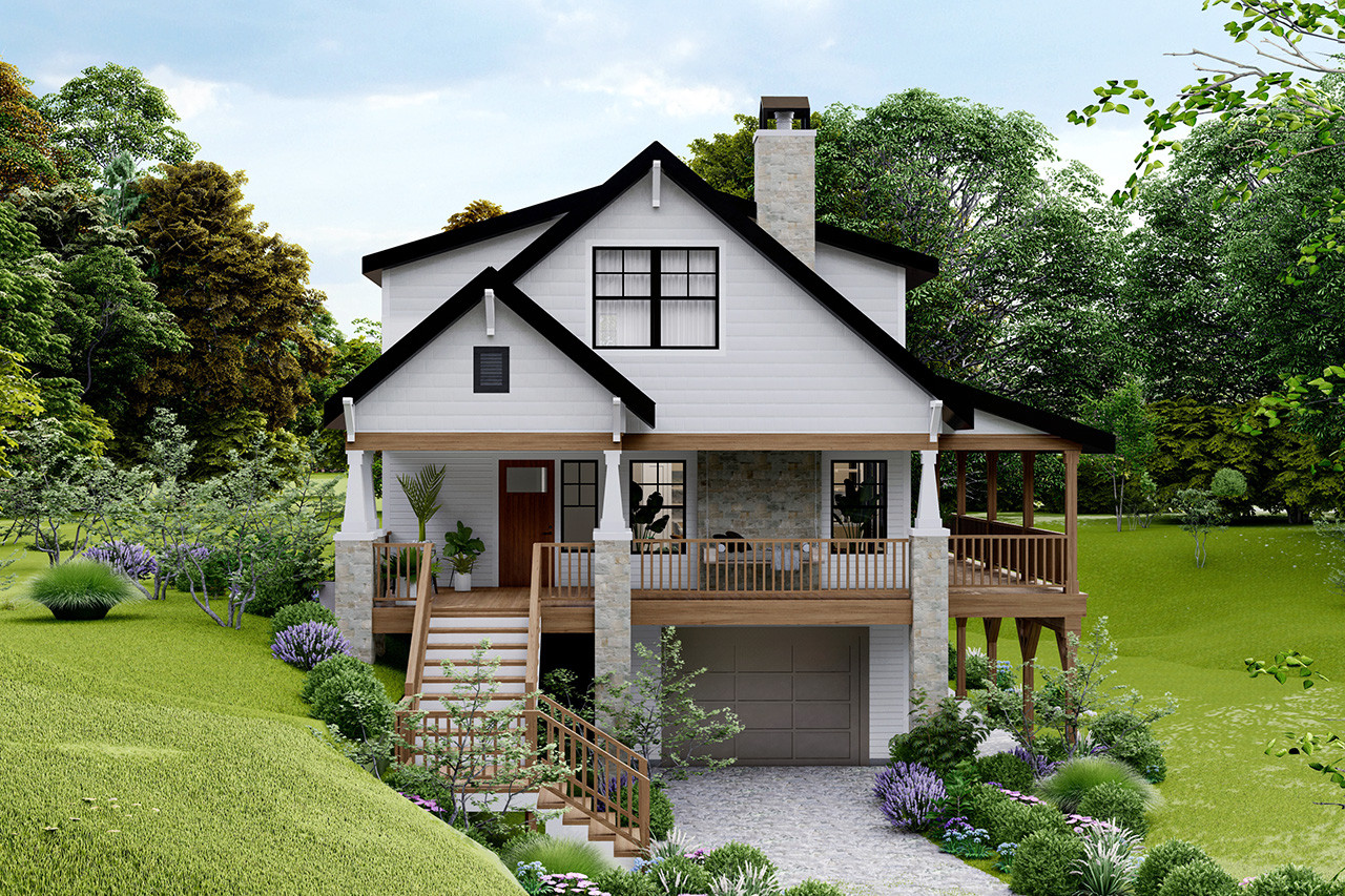 Cottage House Plans - 31-386 - Associated Designs