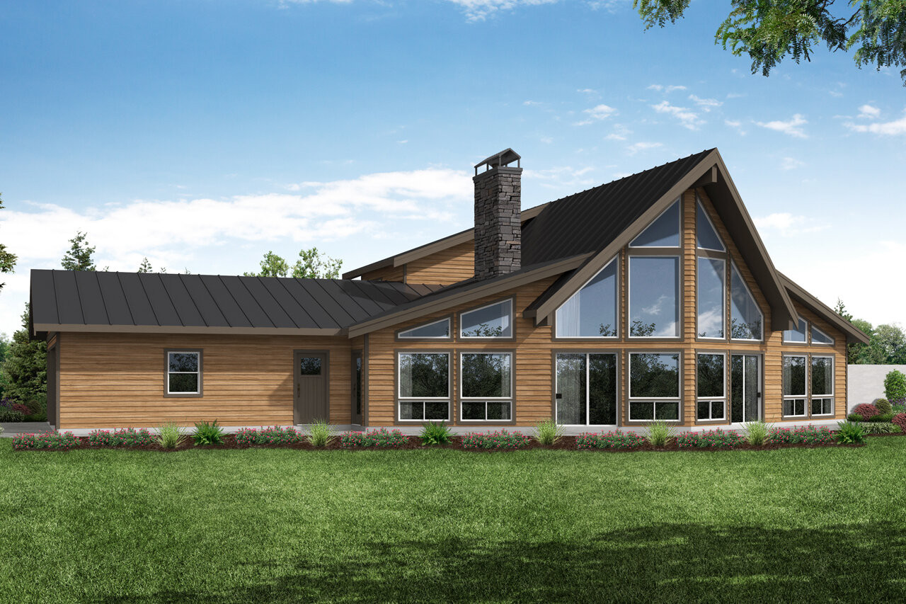 Lodge Style House Plans - 31-193 - Associated Designs