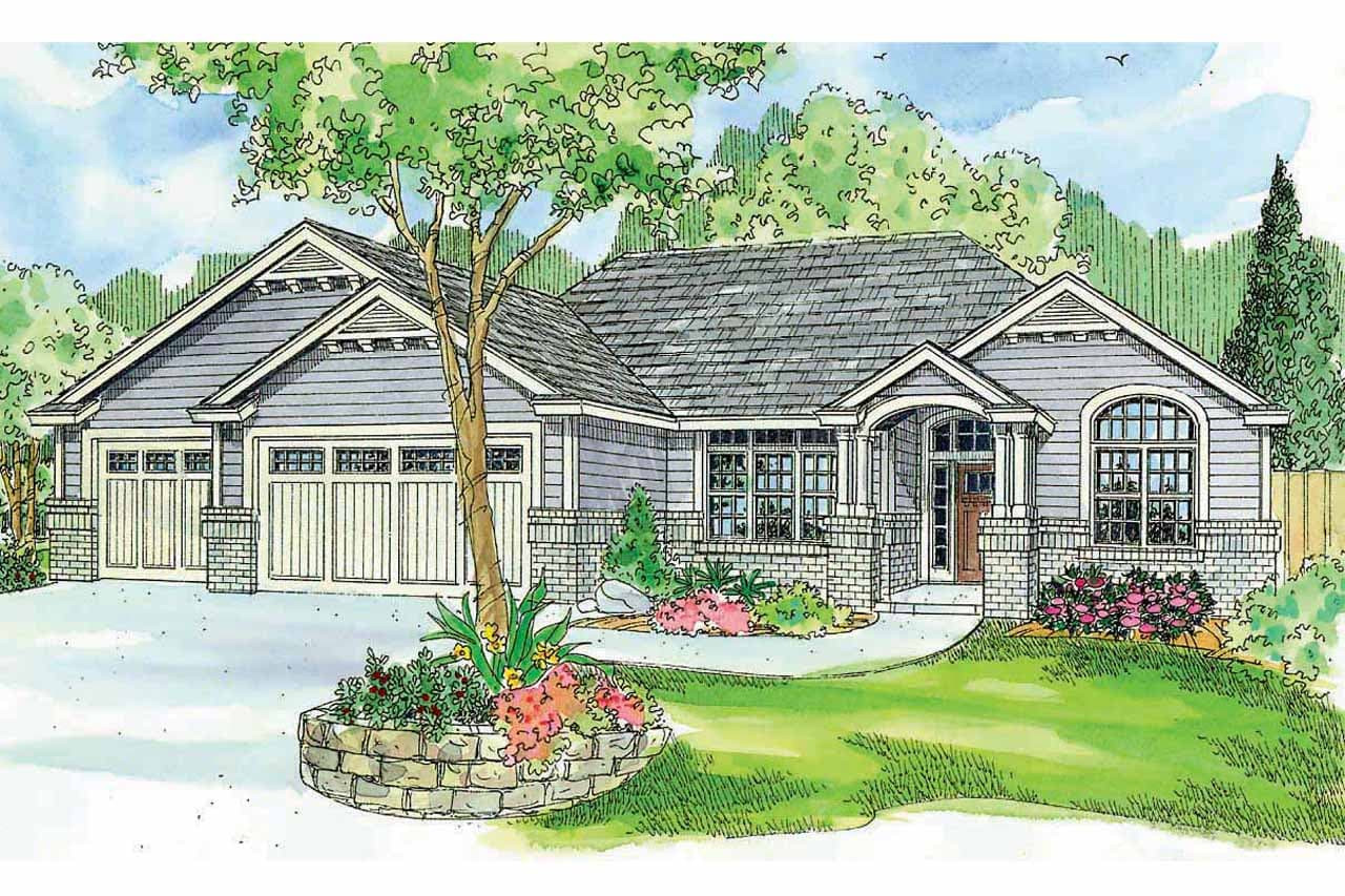 Ranch House Plans - 31-118 - Associated Designs