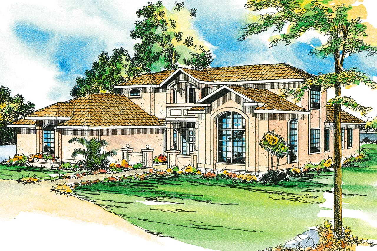 Southwest House Plans - 11-126 - Associated Designs