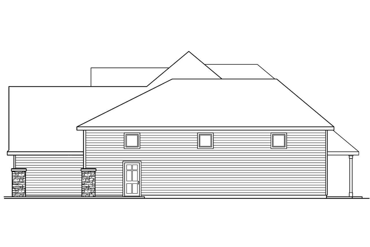 Traditional House Plans - 30-564 - Associated Designs