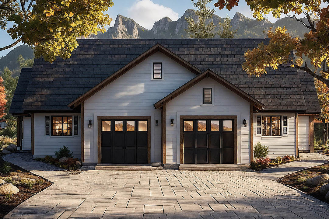 Discover the Wynant: A Duplex Home Plan with Cottage Style and Modern ...