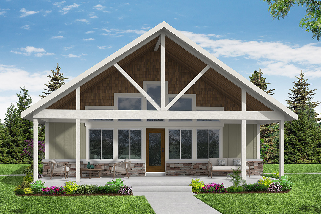 Find Your Dream A-Frame Tiny House Plan for a Narrow Lot in the ...