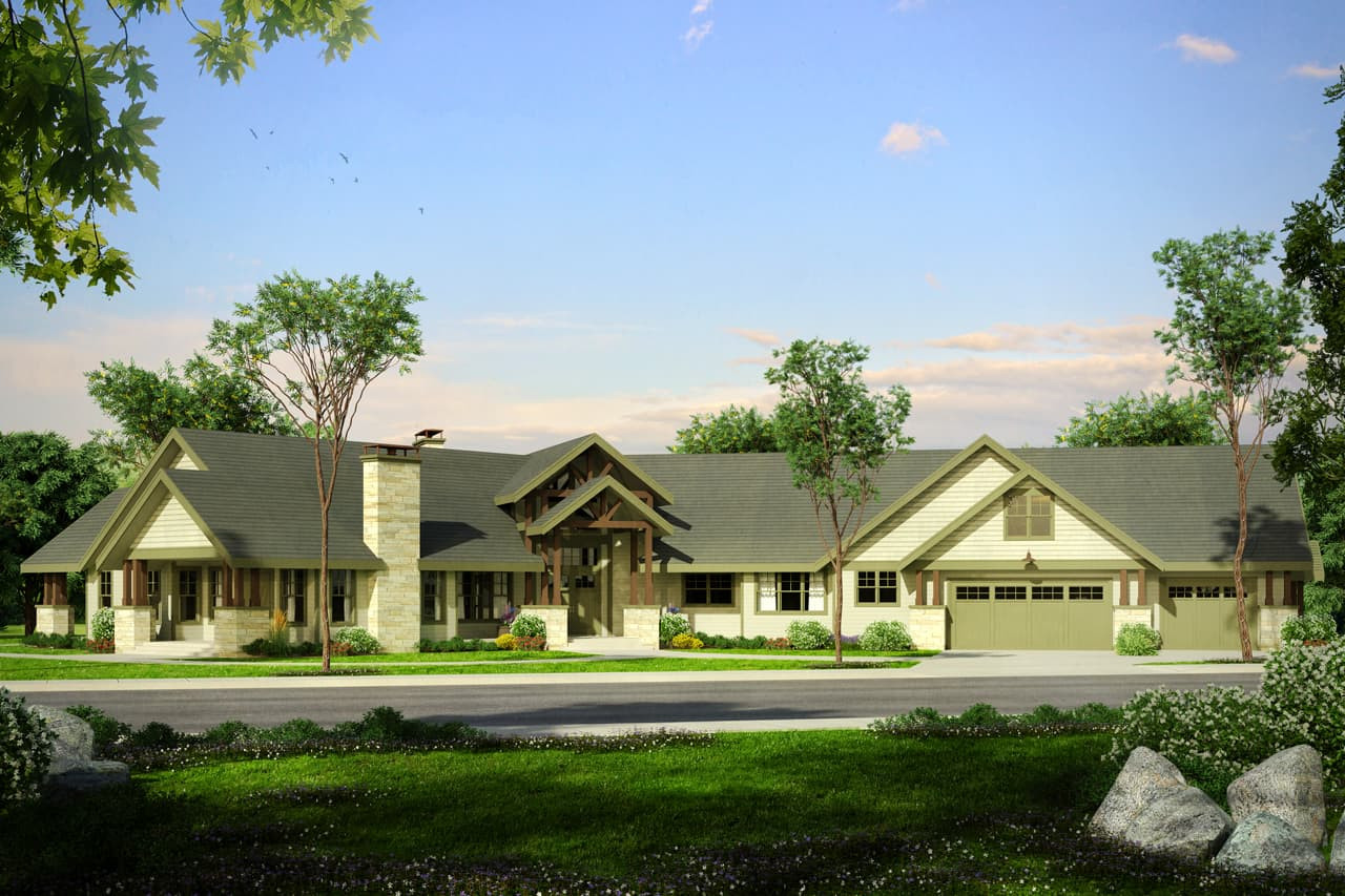 Lodge Style House Plans & Floor Plans - Rustic House Plans & Floor ...