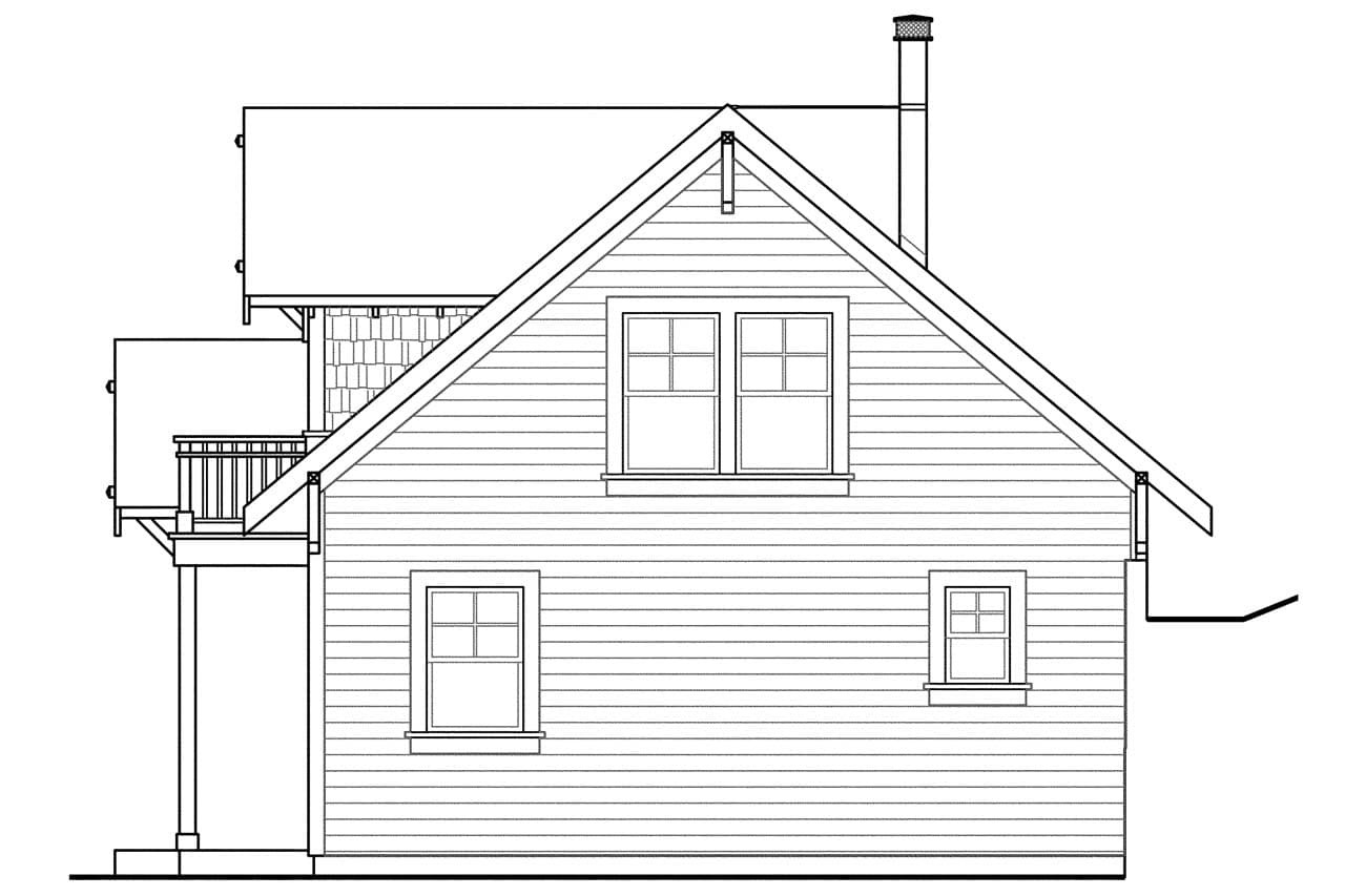 House Plans for Uphill Sloping Lots | Sloped Lot House Plans ...
