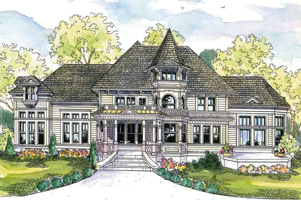Victorian House Plans & Floor Plans | Associated Designs