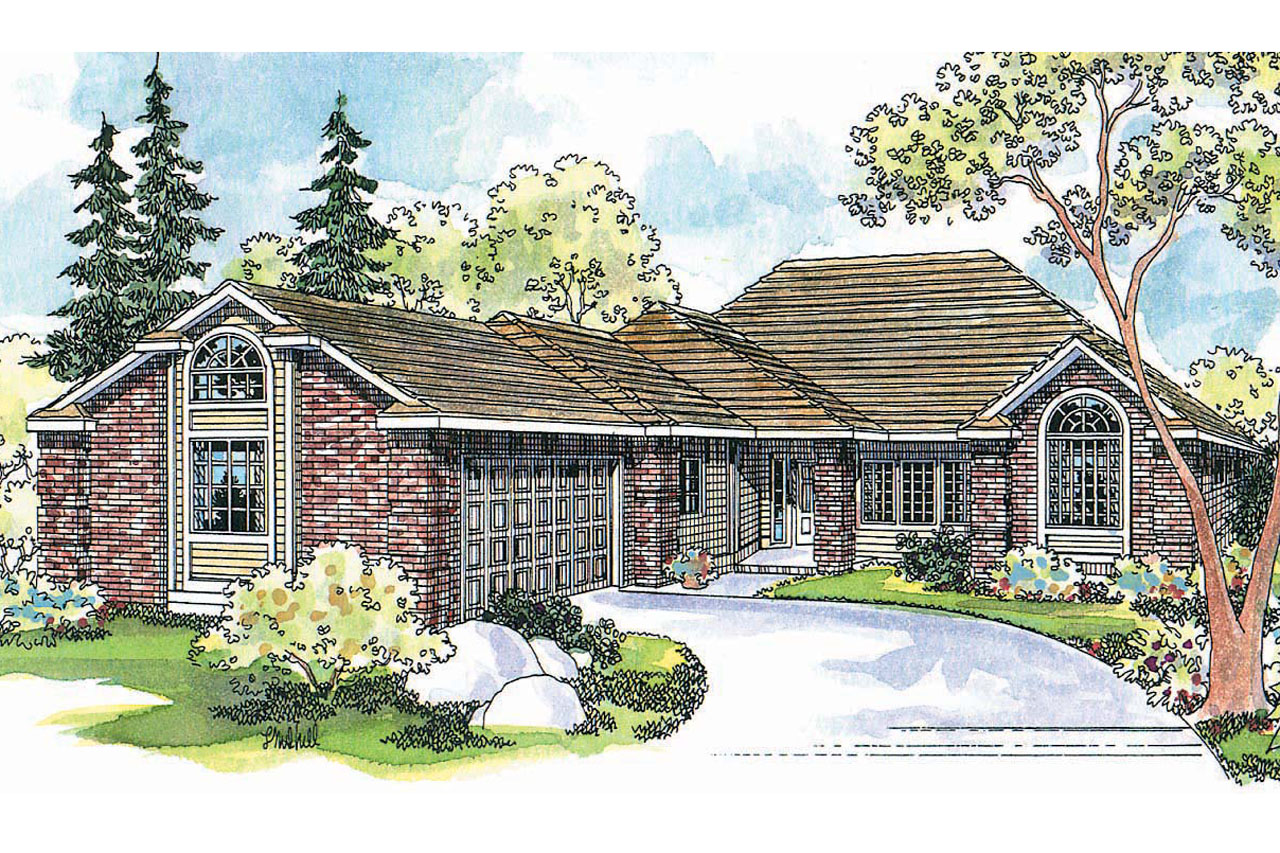 Unique Angles on Family Living in Contemporary Norwich Home Plan ...