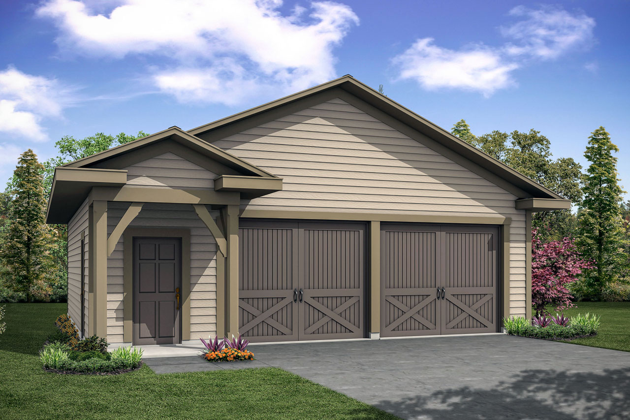 New Cottage Style Garage Plan - Associated Designs