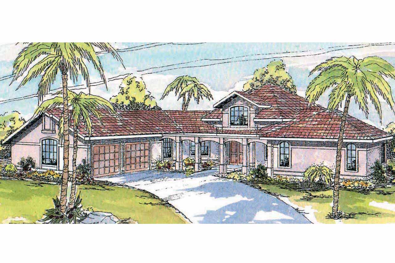 Bright and Sunny Mediterranean Solano House Plan - Associated Designs