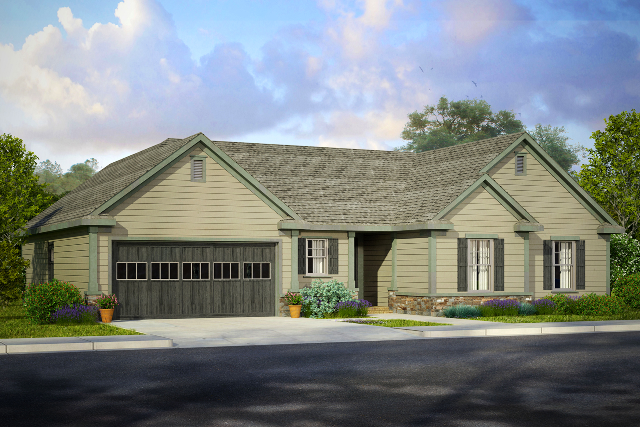 Take a Look at Our NewTraditional Ranch-Style Design - Associated Designs