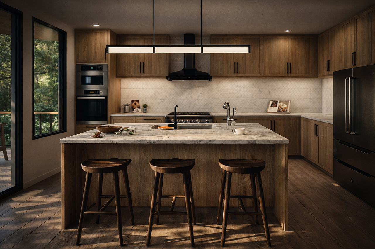Oversized Islands and Walk-In Pantries: Kitchen Layouts Homeowners Want ...