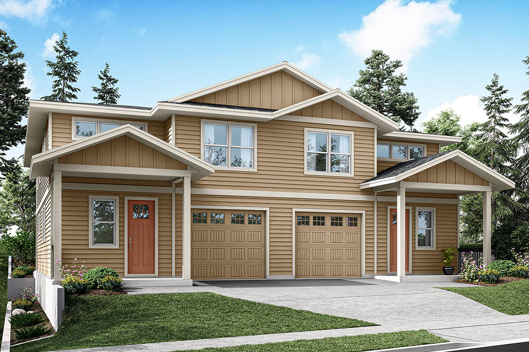 Experience Modern Living in the Haverhill Townhouse Plan - Associated ...
