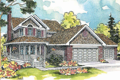 Country House Plans - 10-400 - Associated Designs