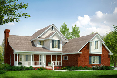 Country House Plans - 10-206 - Associated Designs